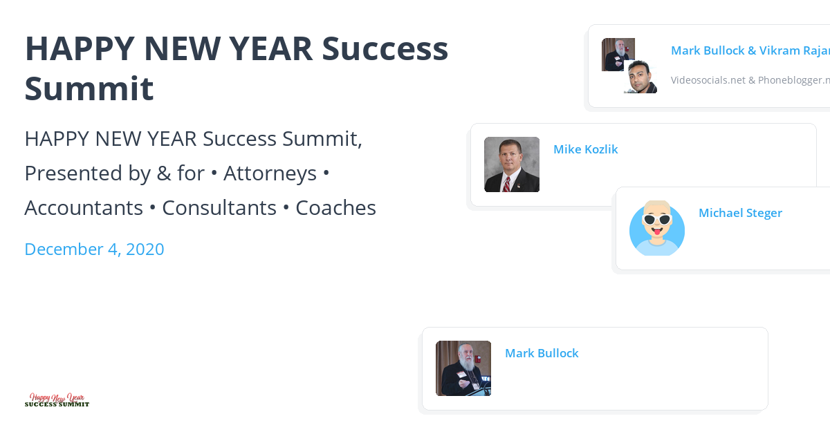 HAPPY NEW YEAR Success Summit