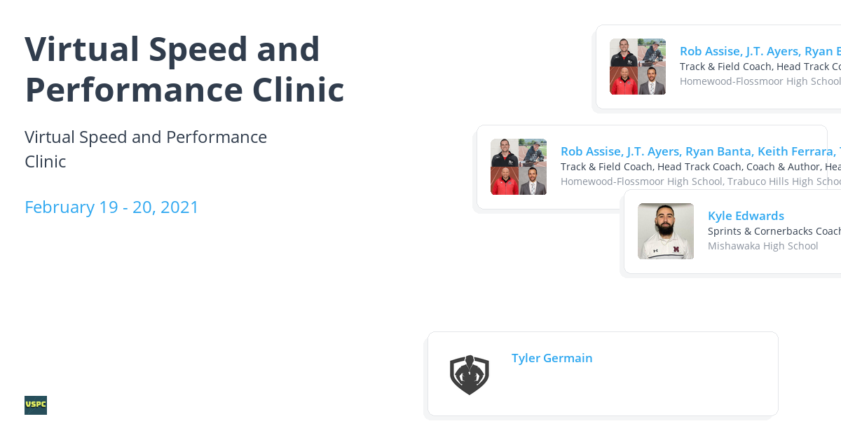 Perks - Virtual Speed and Performance Clinic