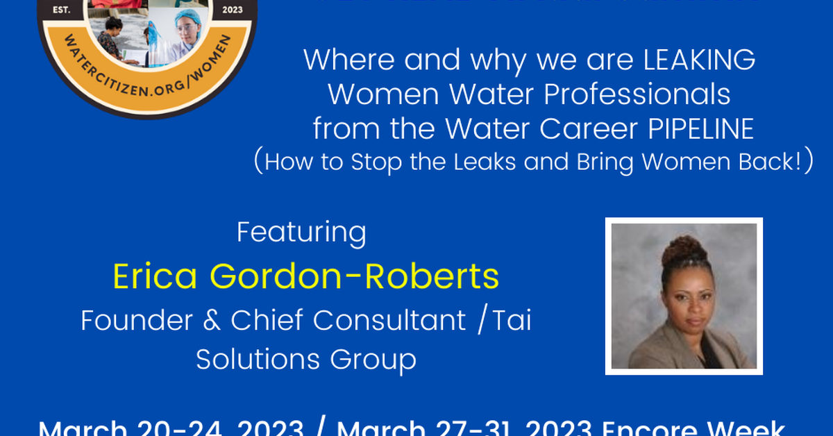 Water Association DEI Chair and HR Expert Erica Gordon-Roberts On ...