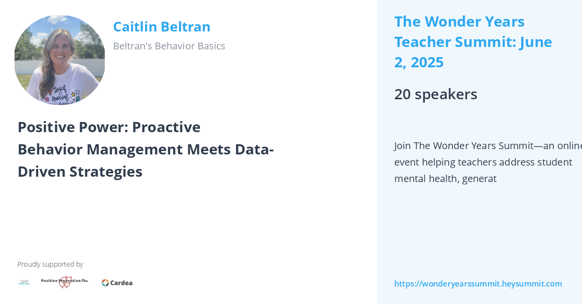 Positive Power: Proactive Behavior Management Meets Data-Driven Strategies