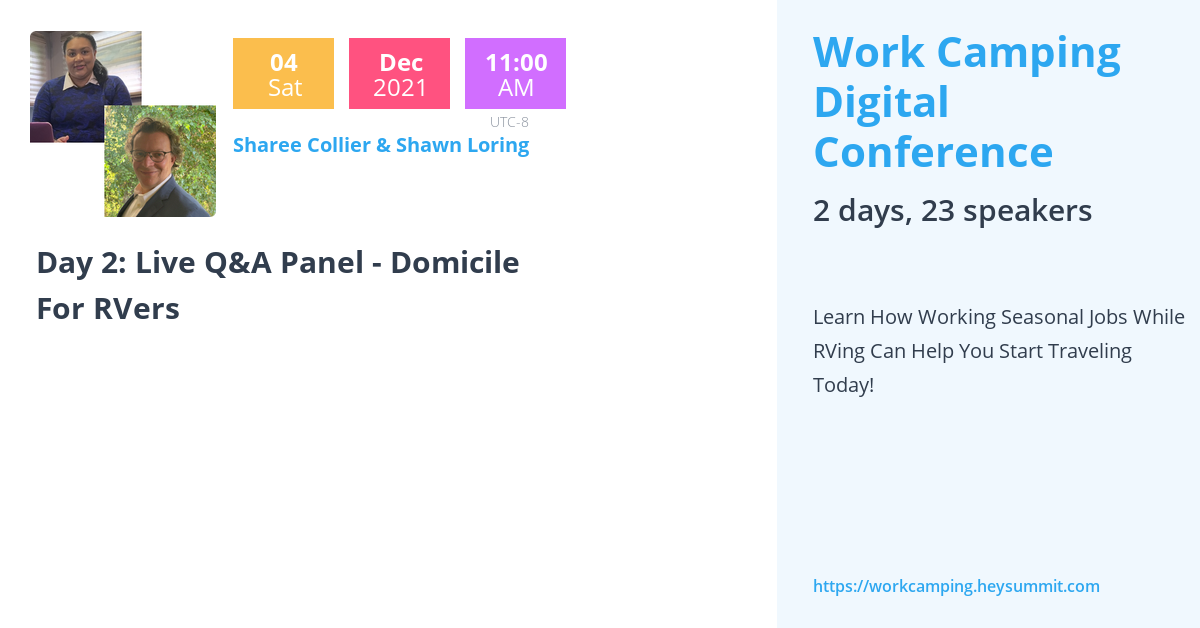 Shawn Loring - Work Camping Digital Conference
