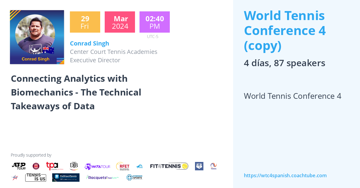 Connecting Analytics with Biomechanics - The Technical Takeaways of Data