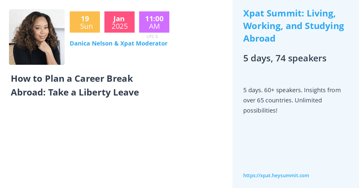 How to Plan a Career Break Abroad: Take a Liberty Leave